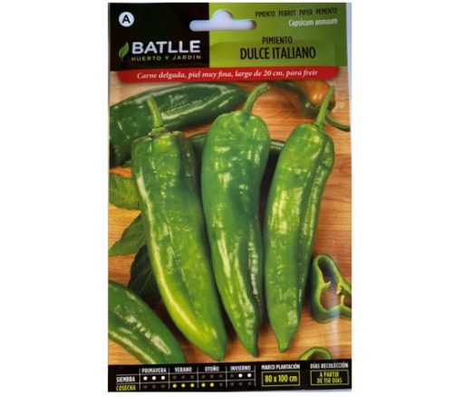Pimiento Dulce Italiano | Jardinedia