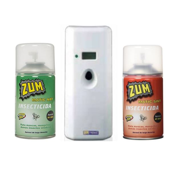 Pack Zum Tronic dispensador con insecticida piretrinas sintéticas y ...