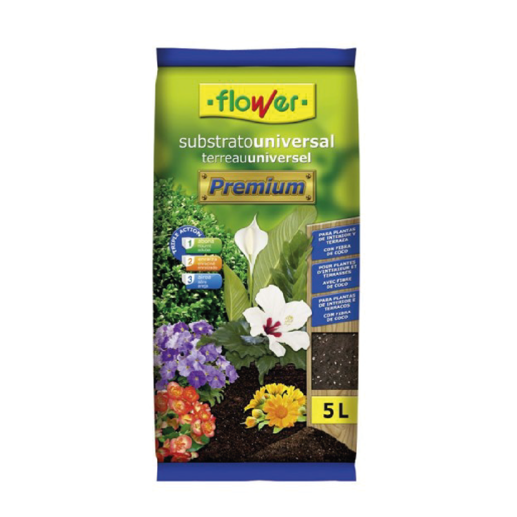 SUBSTRATO UNIVERSAL PREMIUM 5L | Jardinedia