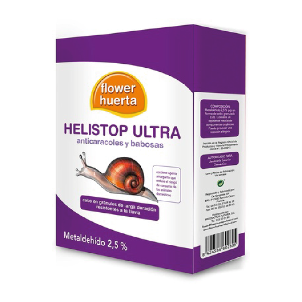 HELISTOP ULTRA ANTICARACOLES Y BABOSAS 500gr | Jardinedia